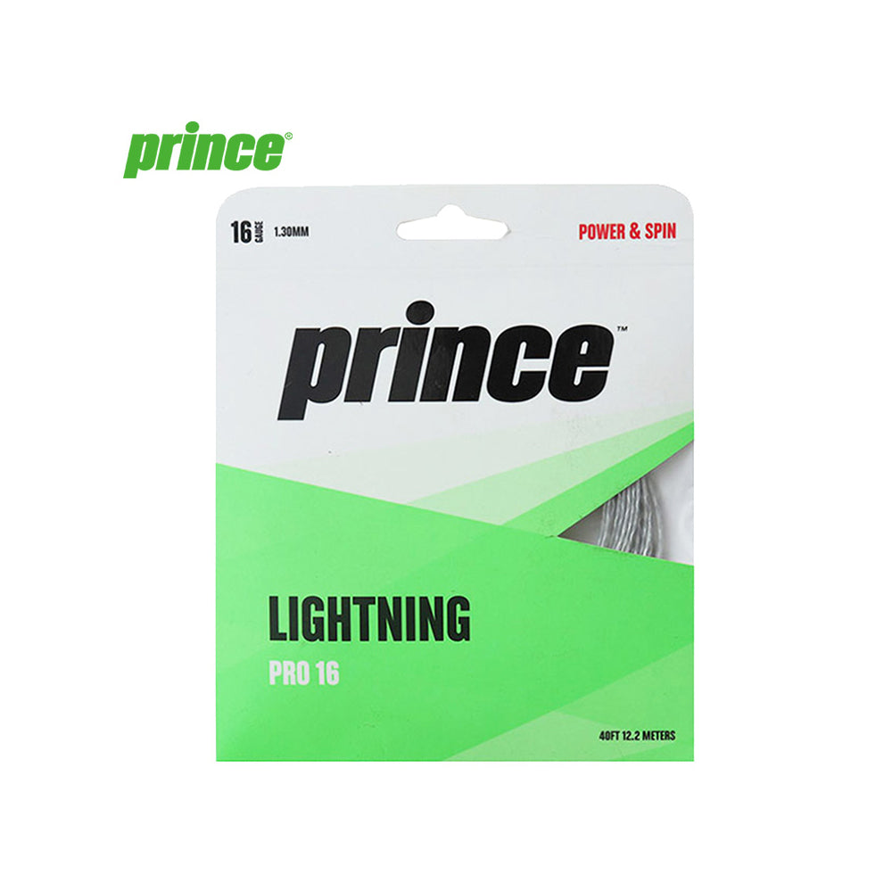 Lightning Pro 16 網球線 銀色 only $110.00 – PRINCE網球香港官方網上商店